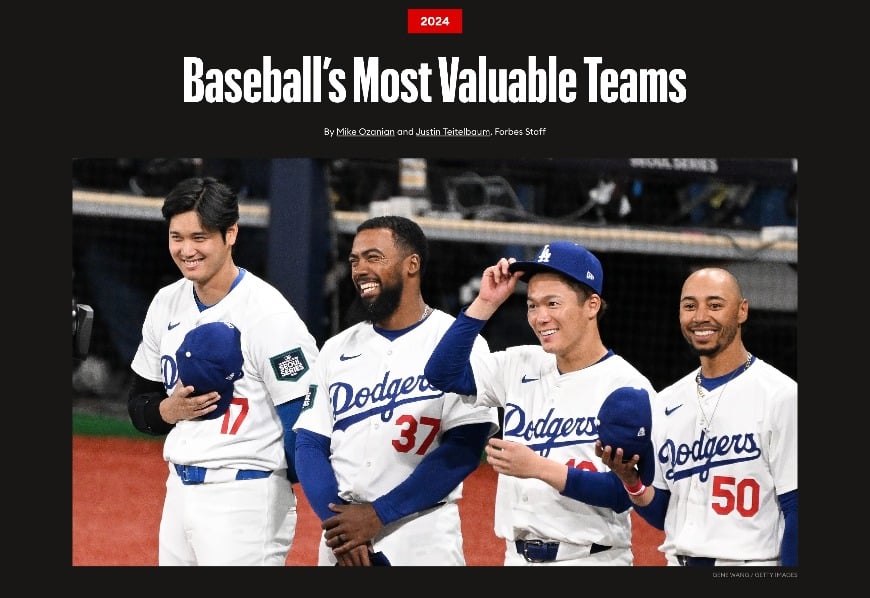 2024-MLB Valuations