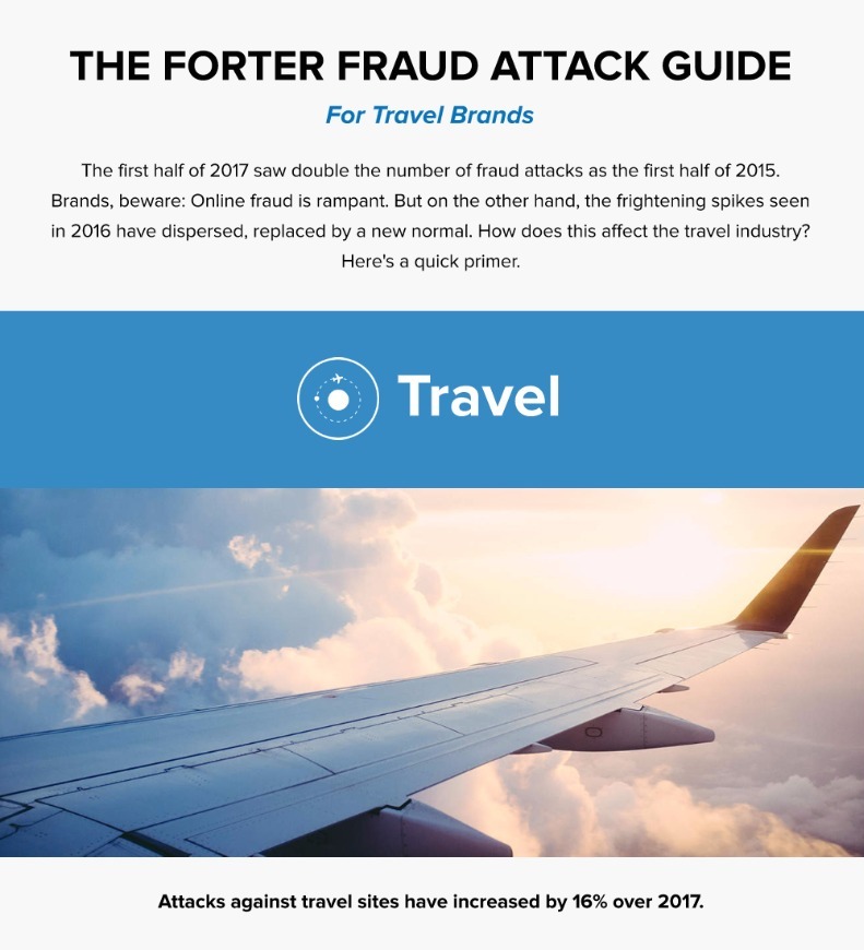The Forter Fraud Attack Guide: Exclusive for Travel Brands