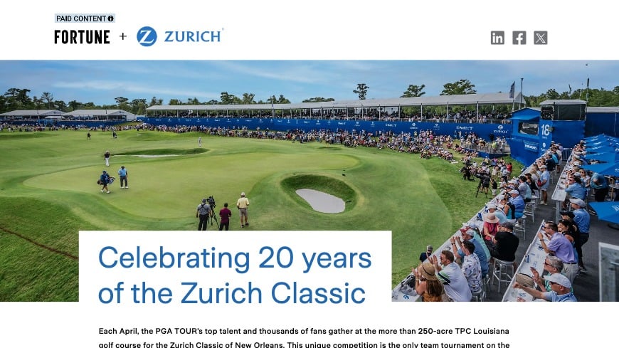 Zurich Infographics (Ceros)