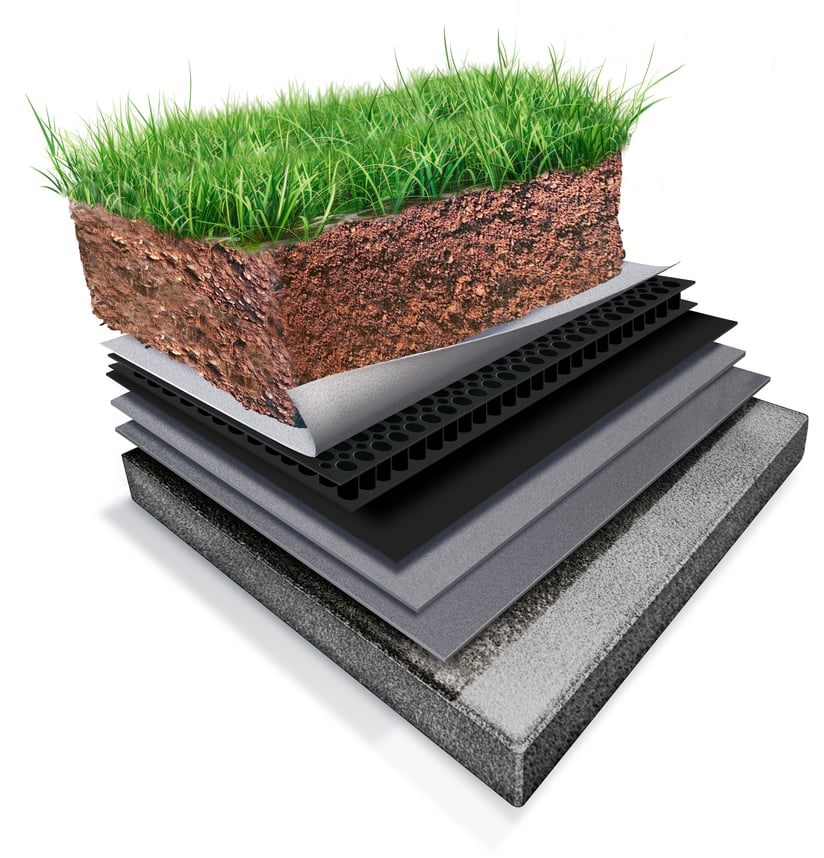 Intensive Garden Roof Assembly What Is A Green Roof