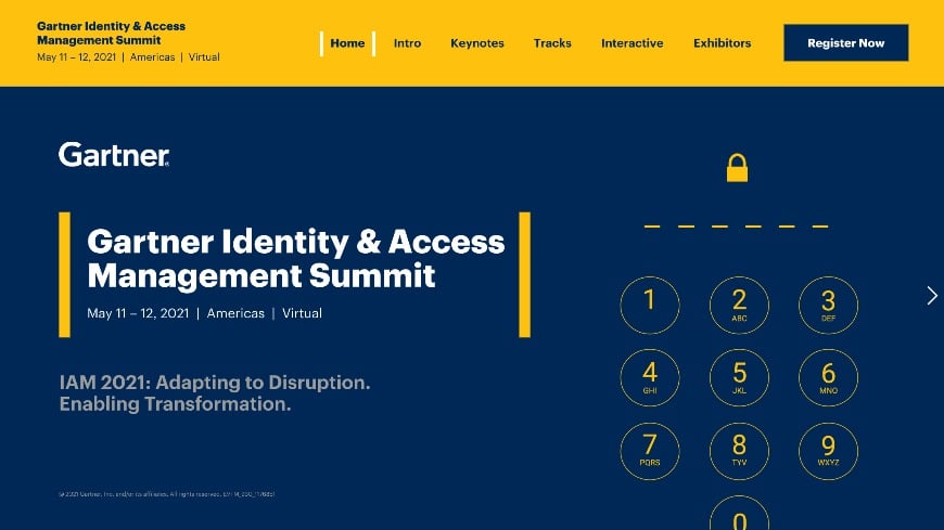 Gartner Identity & Access Management Summit Brochure | Americas