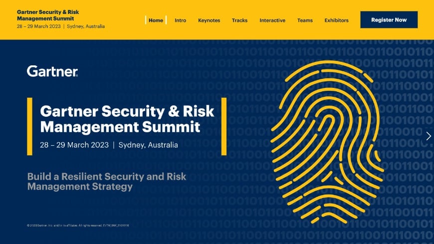 Sydney | Gartner Security and Risk Management Summit