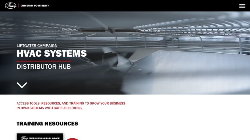 Gates Distributor Hub - HVAC