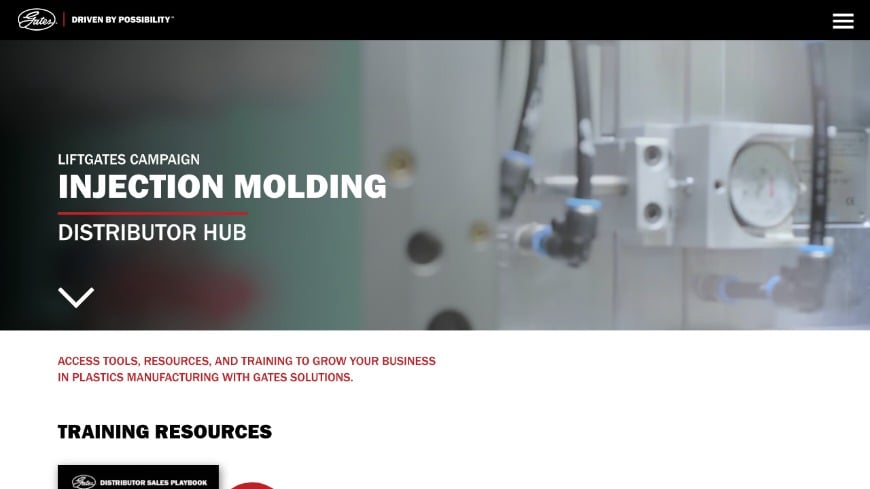 Gates Distributor Hub - Injection Molding