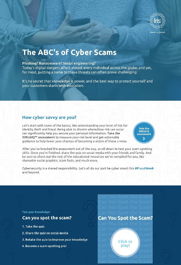 The ABC's of Cyber Scams