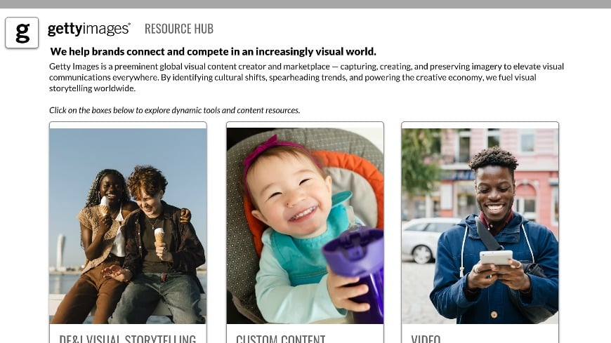 Resource Hub - Getty Images