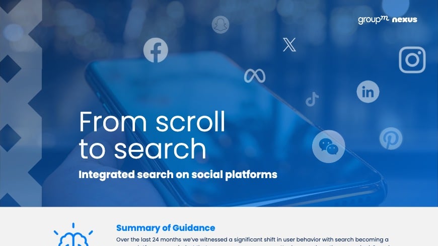 GroupM Nexus - From Scroll to Search