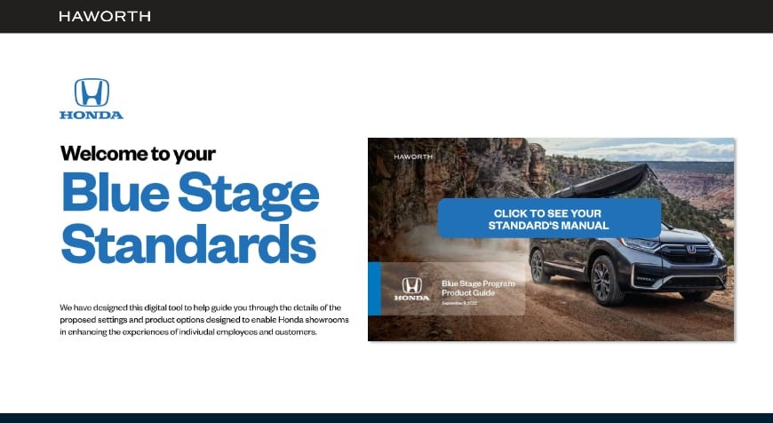 Honda Blue Stage Standards