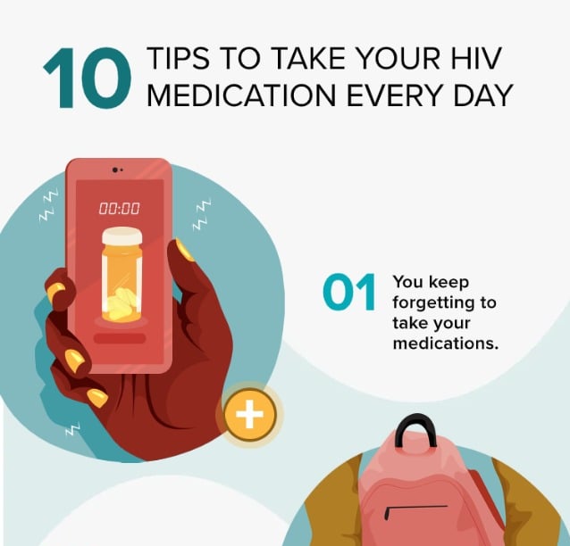 10 Tips to Take Your HIV Medication
