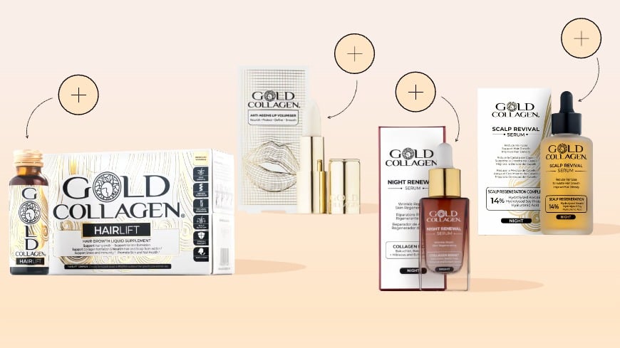 Gold Collagen widget
