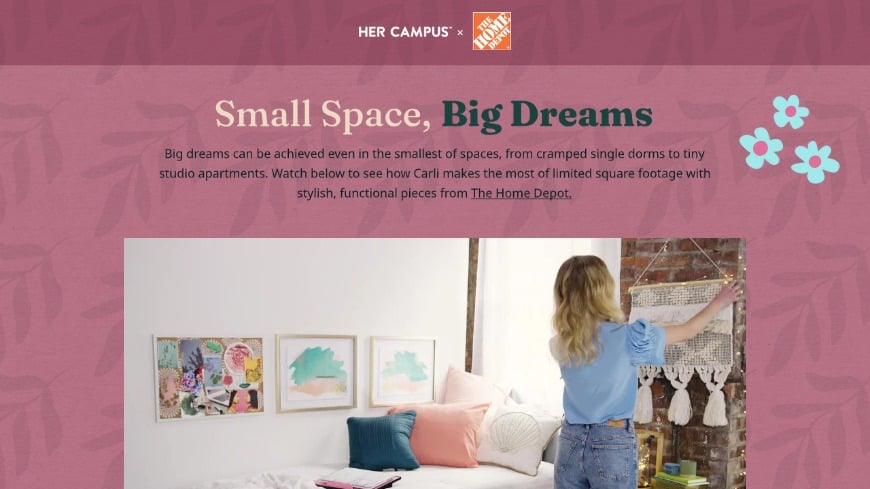 Small Space Big Dreams