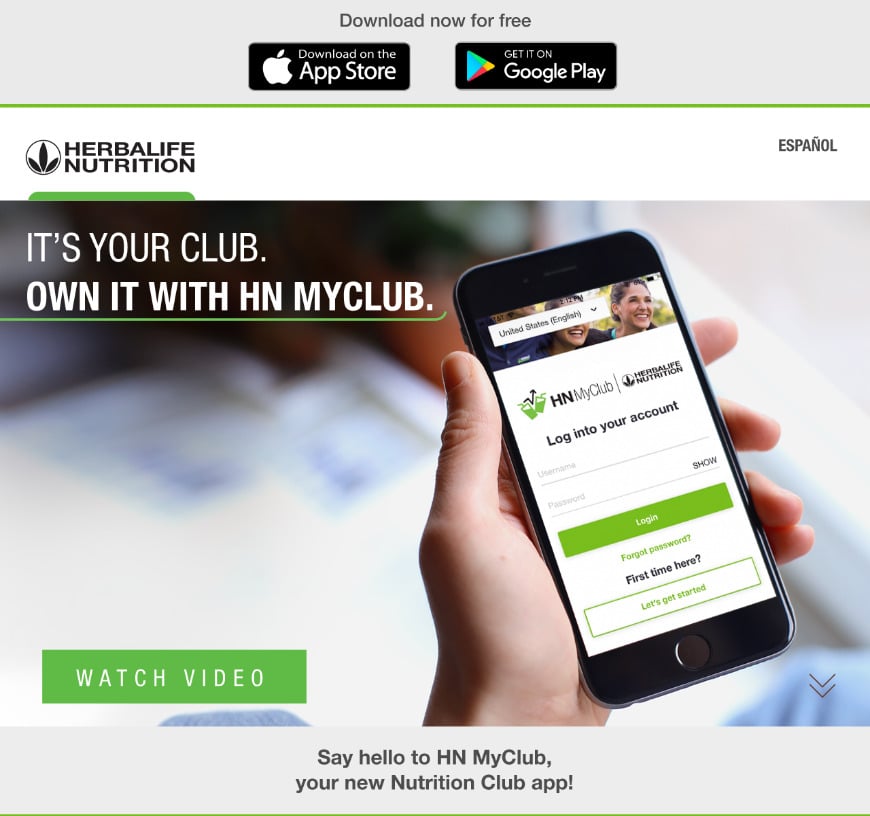 Itâ€™s your Club. Own it with HN MyClub - Desktop Nutrition Club ...