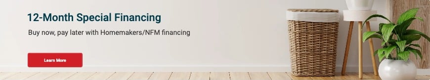 18-Month Financing Banner - Image
