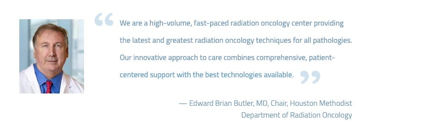Dr. Butler - Radiation Oncology