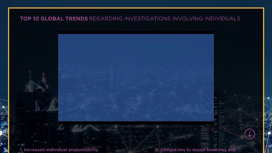Investigations involving individuals: Global trends and tips