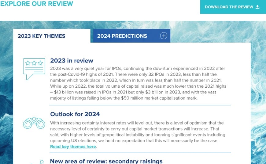 Australian ECM Review 2023
