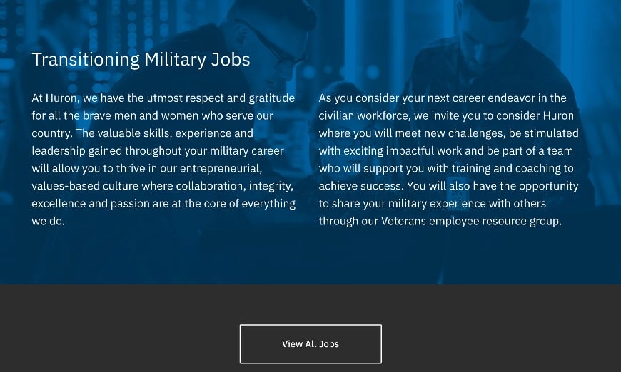 Careers - Transitioning Military