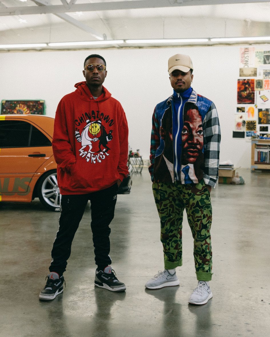 Asap Rocky Wearing Bape