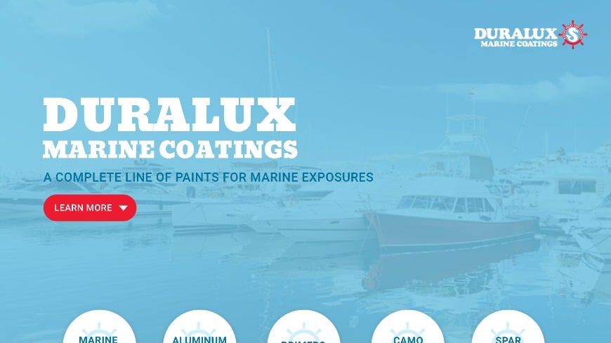 Duralux Landing Page Paint color card, Duralux marine paint, boat paint ...