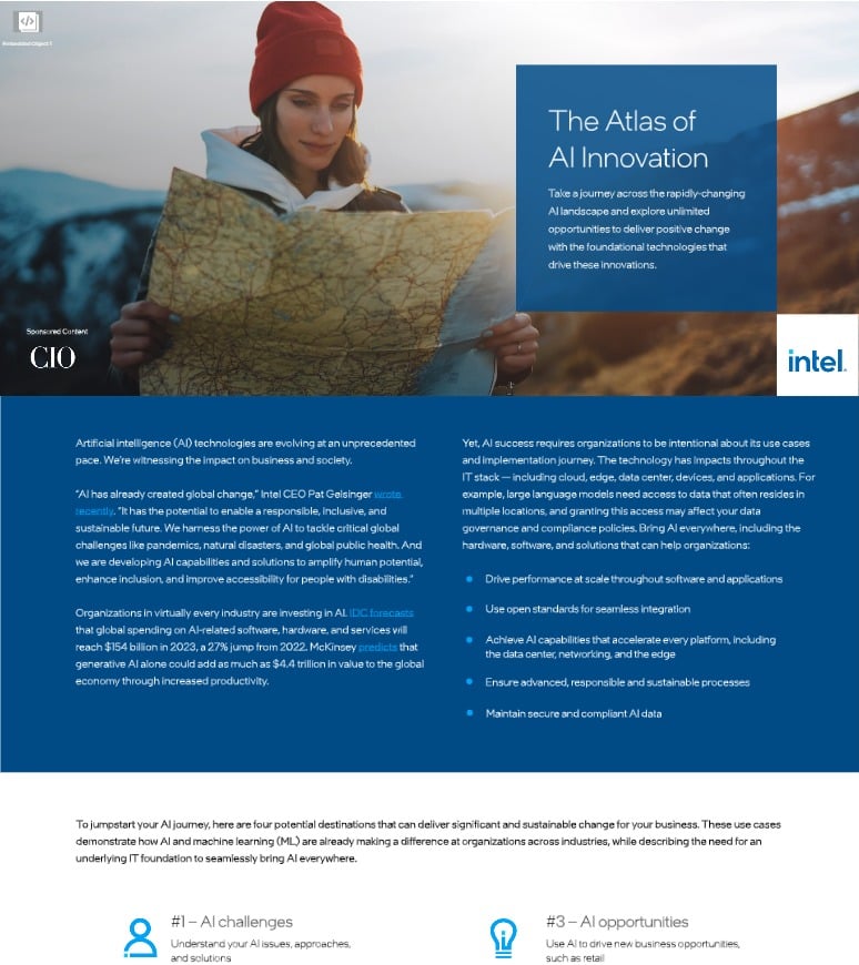 Atlas of AI Innovation