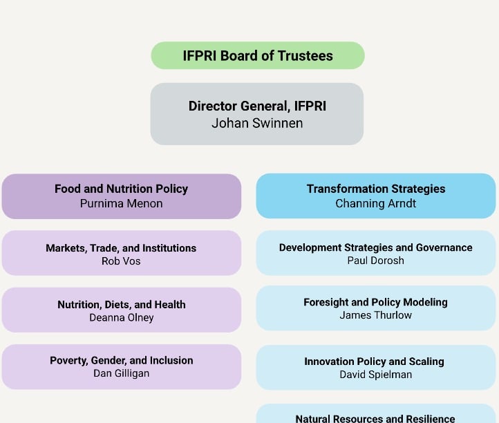 IFPRI Organogram