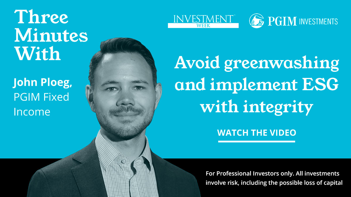 Three Minutes With PGIM’s John Ploeg, on implementing effective ESG ...