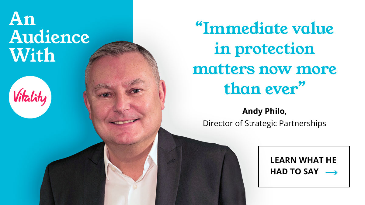 An Audience With Vitality's Andy Philo, Director of Strategic Partnerships