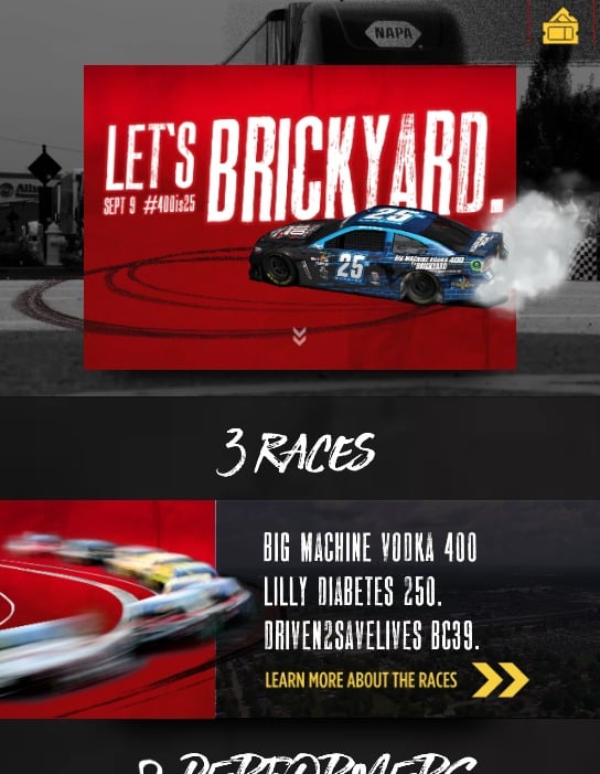 Big Machine Vodka 400 at the Brickyard