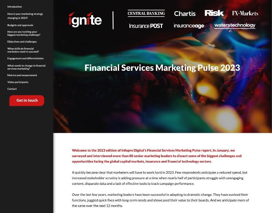 Financial pulse survey