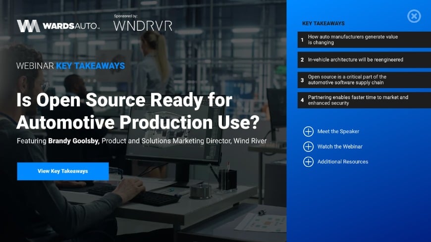 Is Open Source Ready for Automotive Production Use?