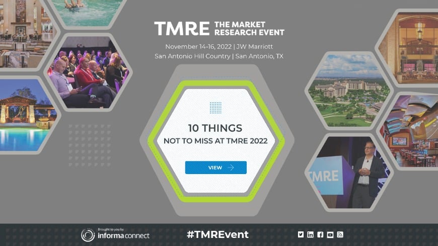 10 Things Not to Miss at TMRE 2022