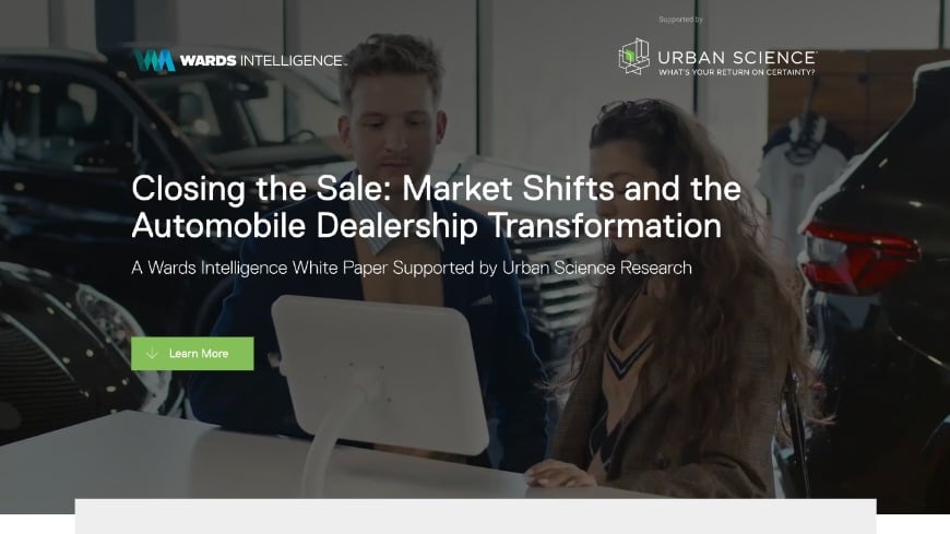 Closing the Sale: Market Shifts and the Automobile Dealership ...