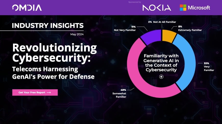 Omdia - Revolutionizing Cybersecurity: Telecoms Harnessing Gen AI's Power for Defense