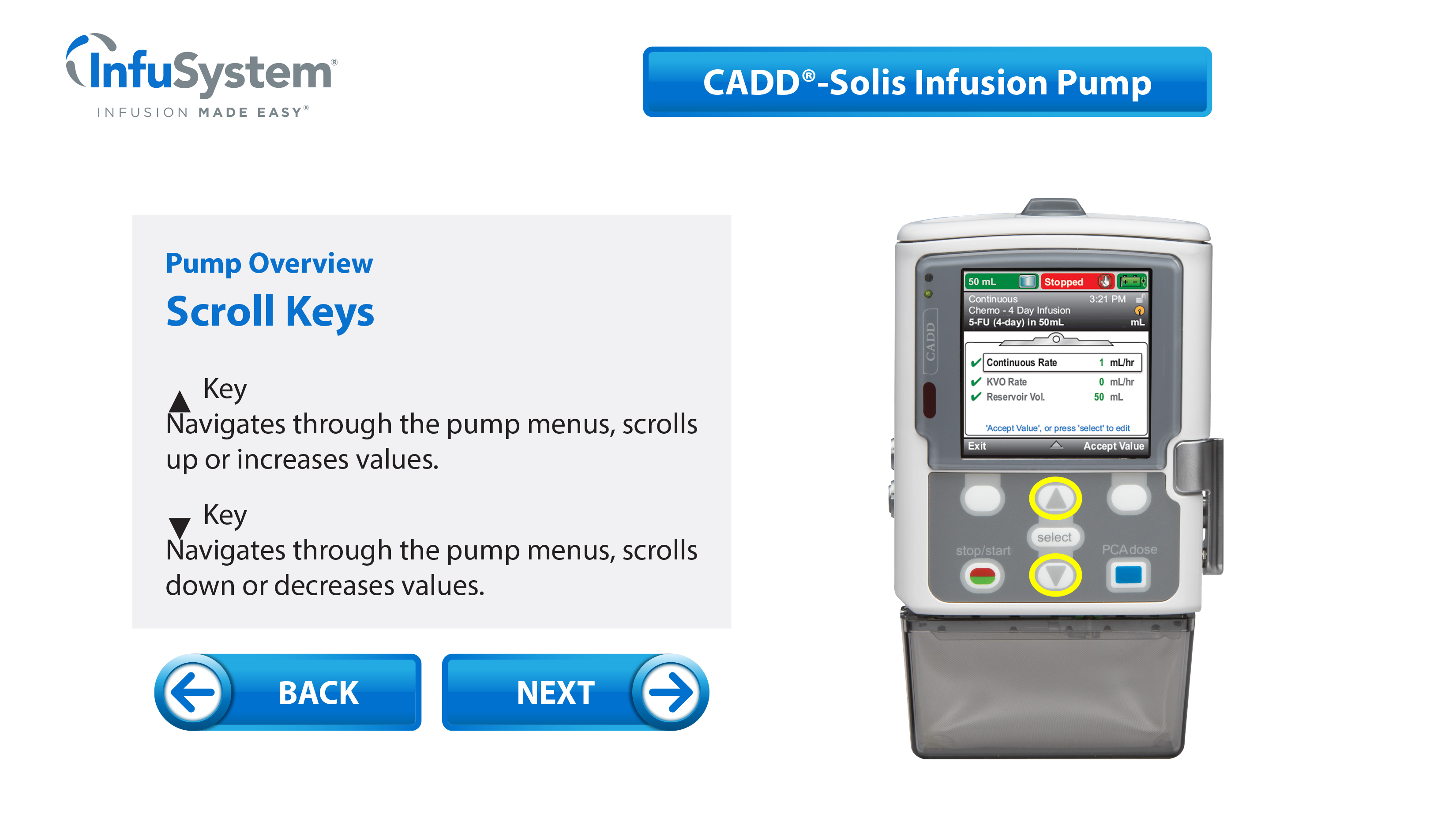 CADD Solis Pump Tour