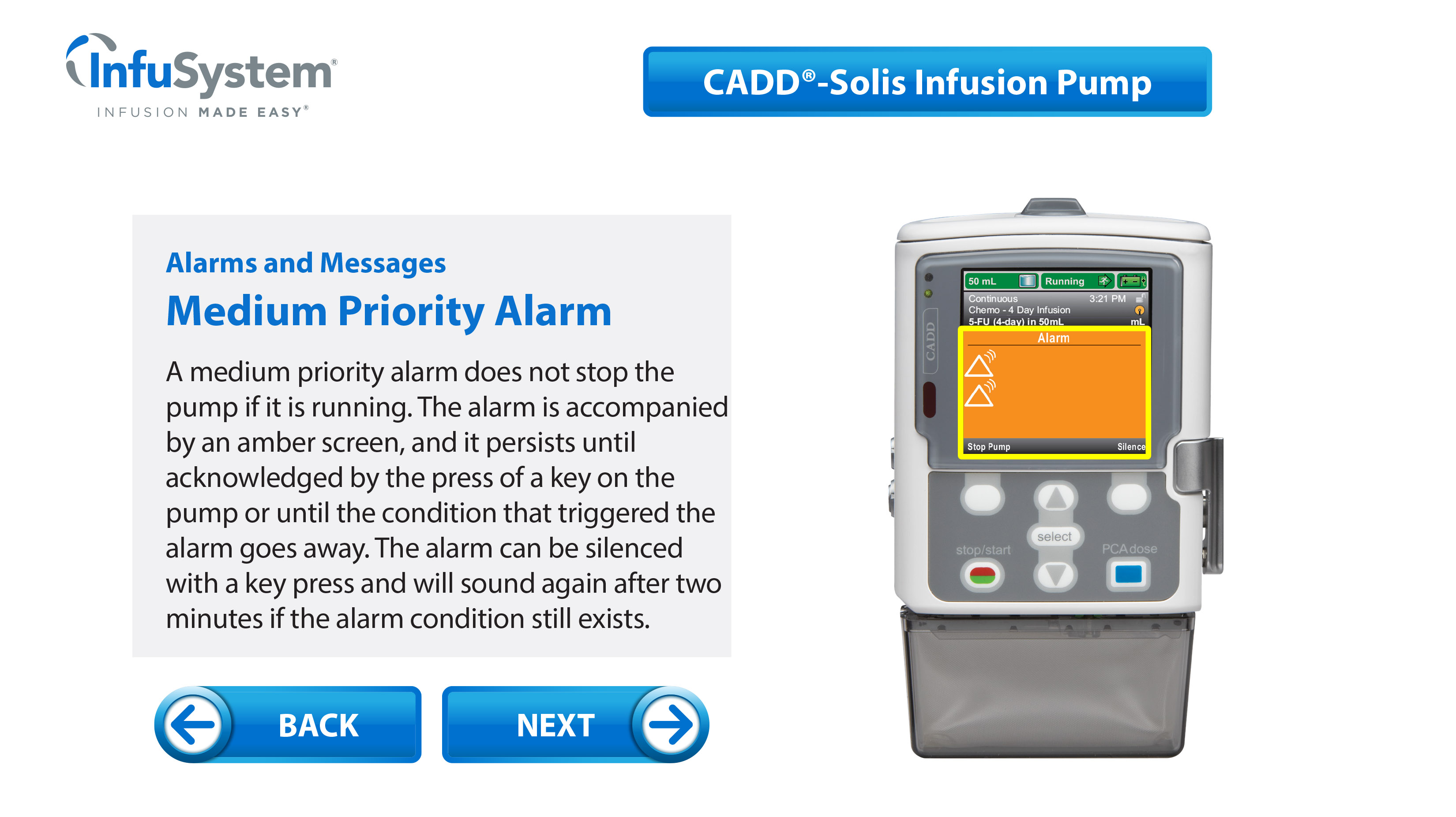 CADD Solis Pump Tour