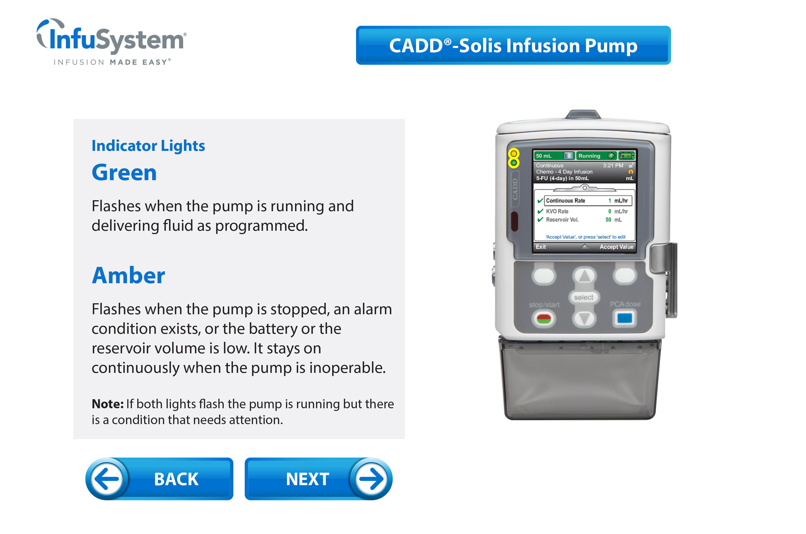 CADD Solis Pump Tour