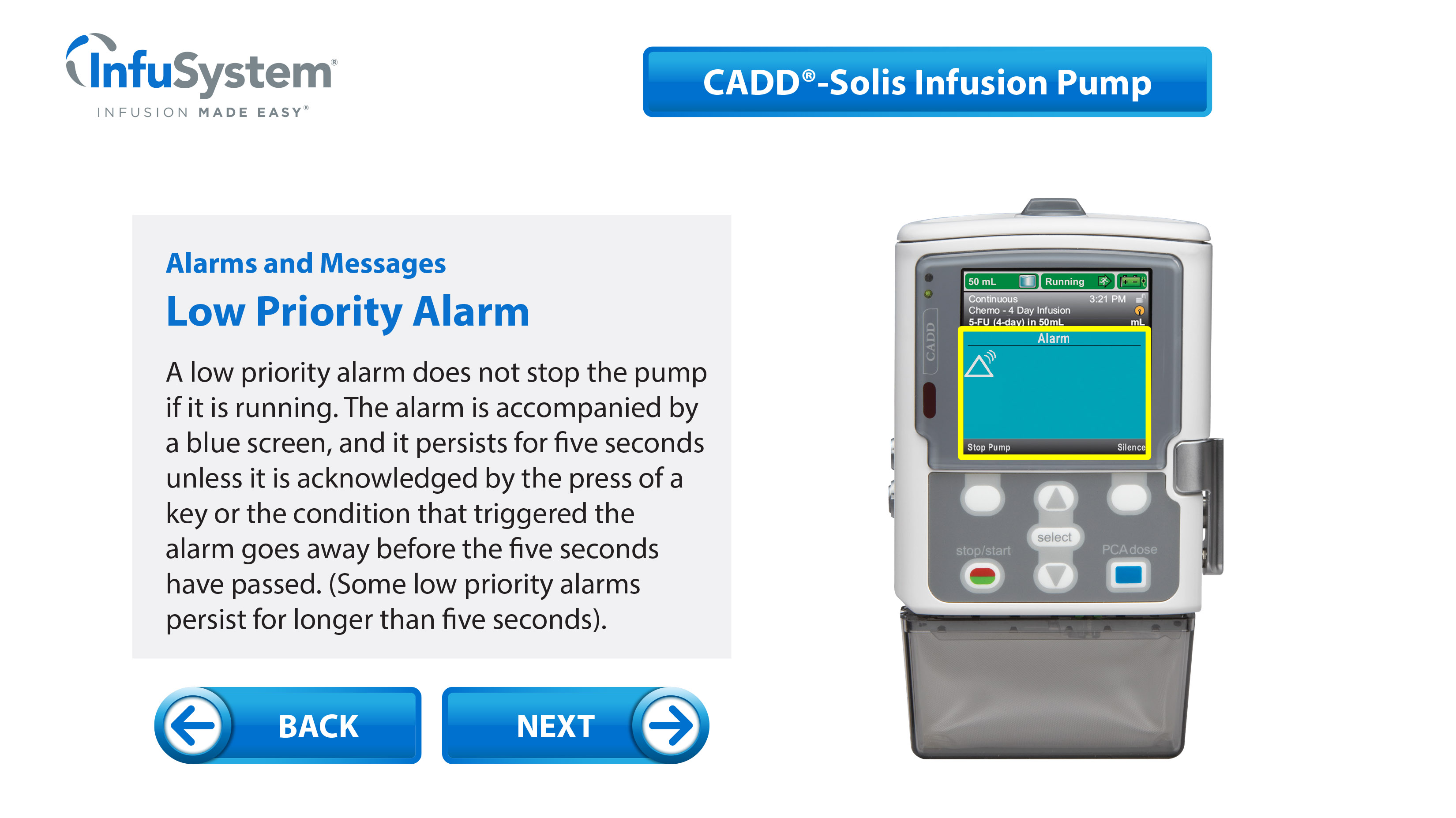 CADD Solis Pump Tour