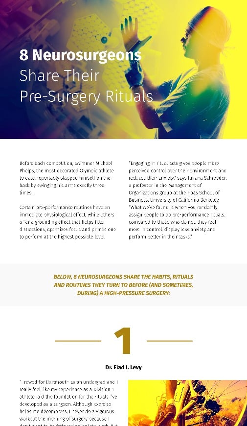 2518317-1-EN 8 Neurosurgeons Share Their Pre-Surgery Rituals