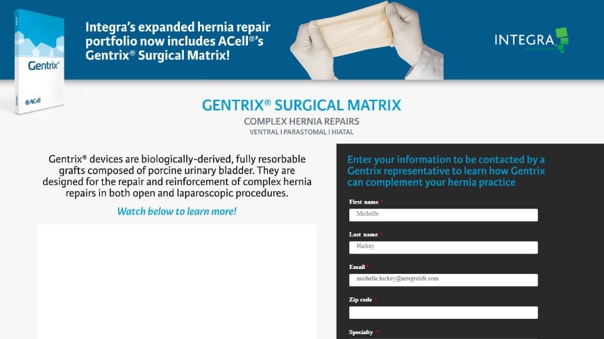 2105722-2-EN Gentrix Landing Page