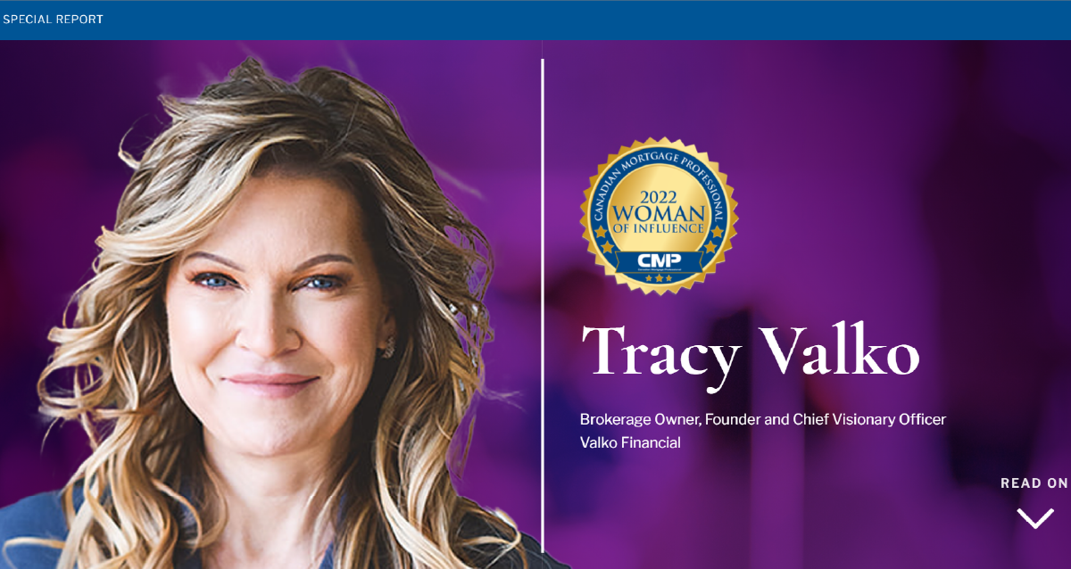 CMP Women of Influence 2022 - Tracy Valko CMP Women of Influence 2022 - Tracy Valko