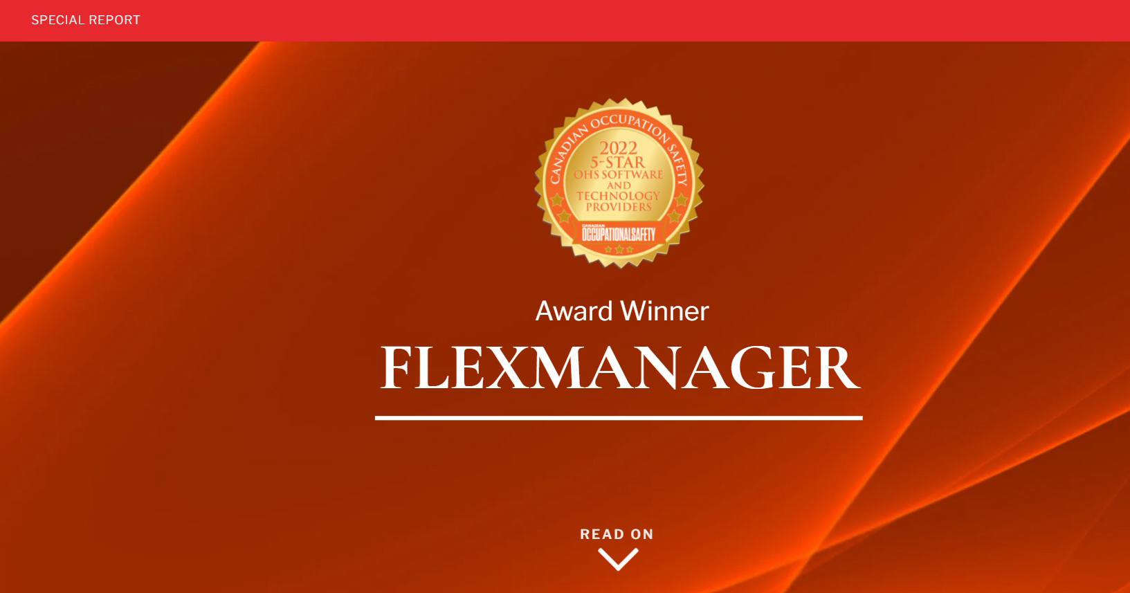 COS_5-Star OHS Software and Technology Providers 2022_FLEXMANAGER COS_5-Star OHS Software and ...