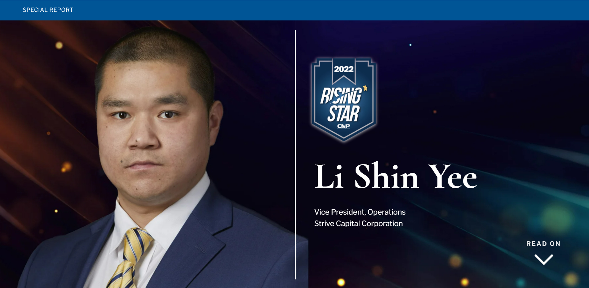 CMP Rising Stars 2022 - Li Shin Yee CMP Rising Stars 2022 - Li Shin Yee