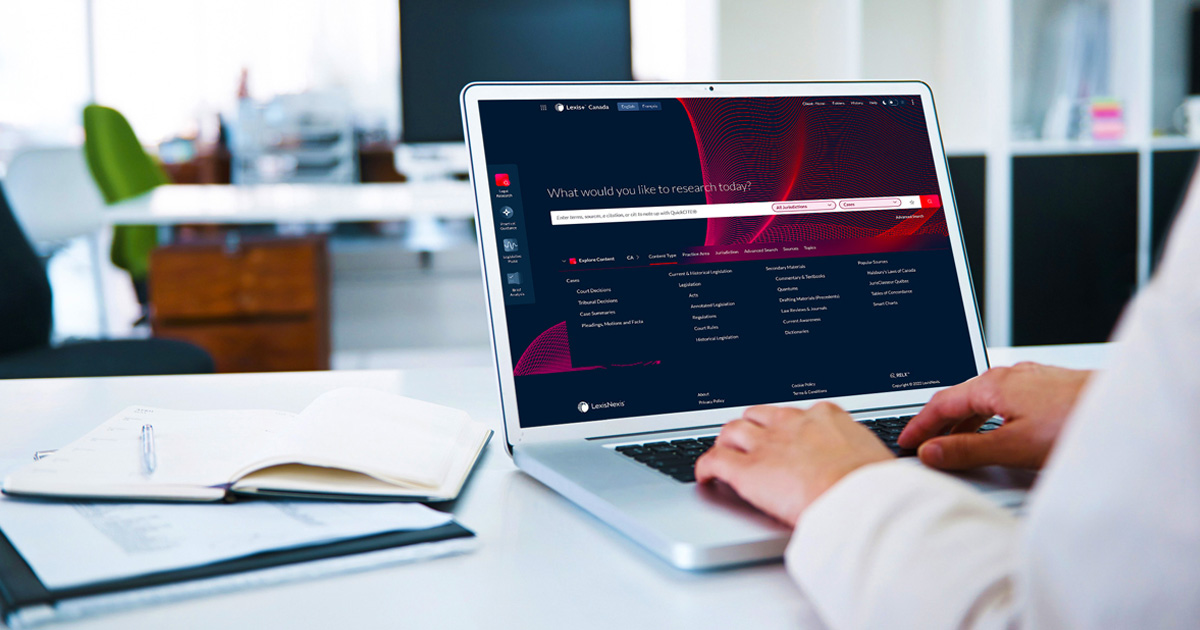 Exclusive Feature - November - Lexis Nexis Lexis+ Canada a one-of-a ...