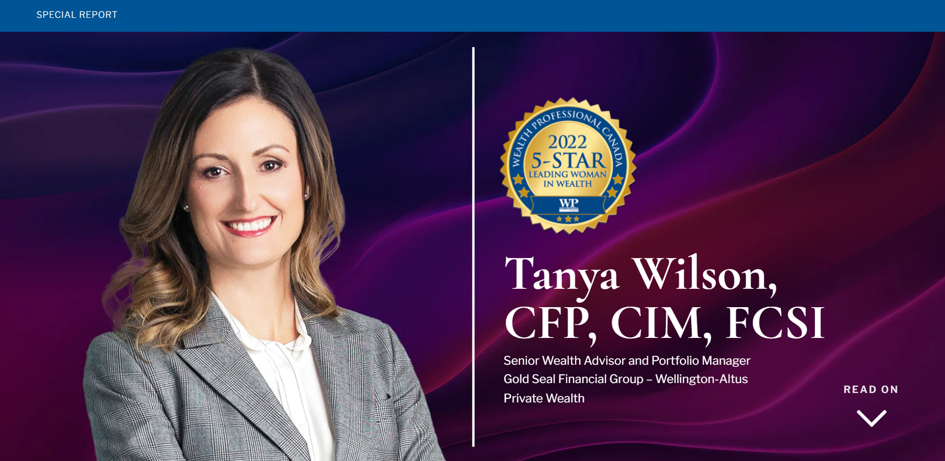 WPC 5-Star Leading Women in Wealth 2022-Tanya Wilson WPC 5-Star Leading ...