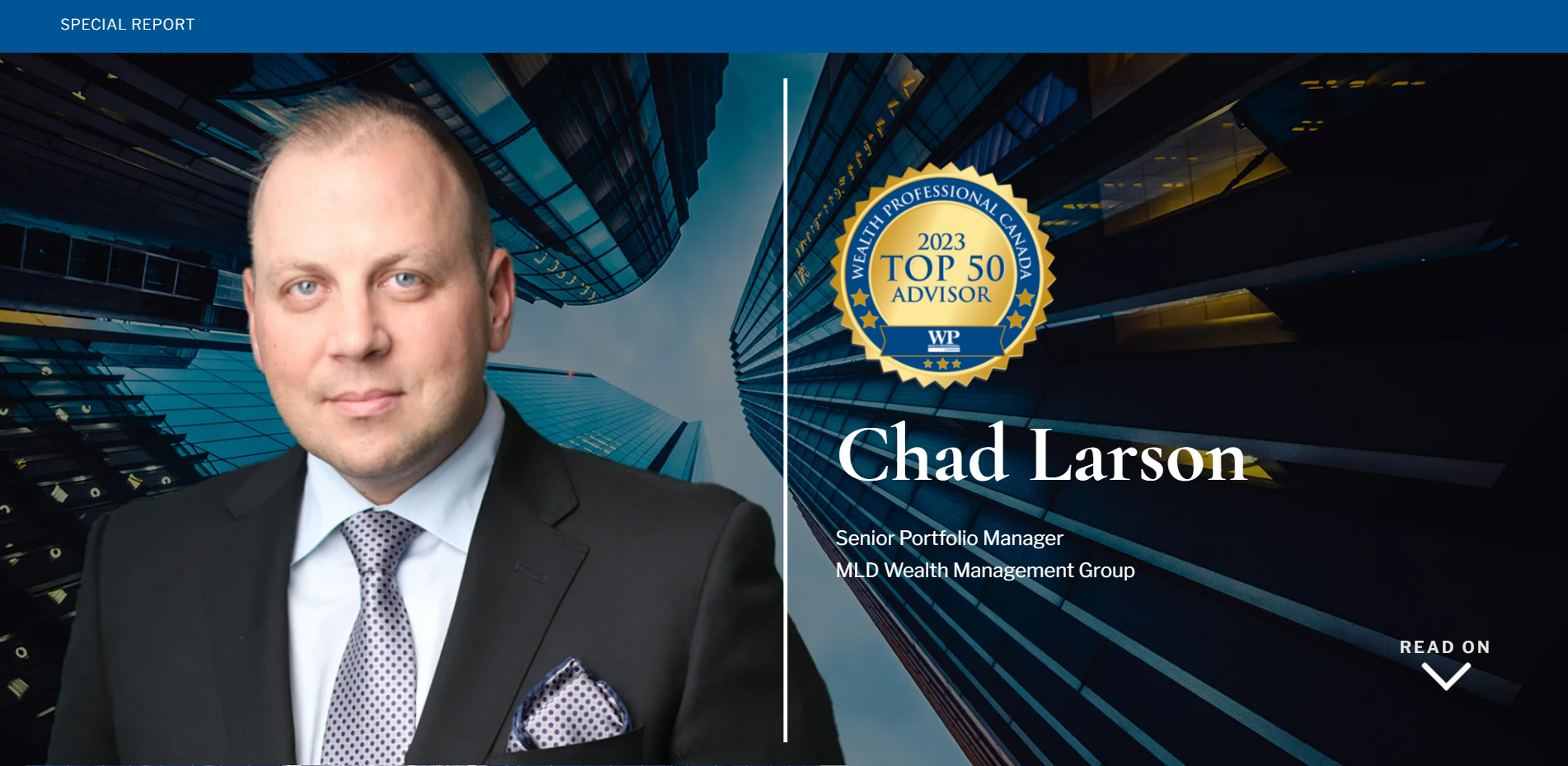 WPC Top 50 Advisors 2023-Chad Larson WPC Top 50 Advisors 2023-Chad Larson