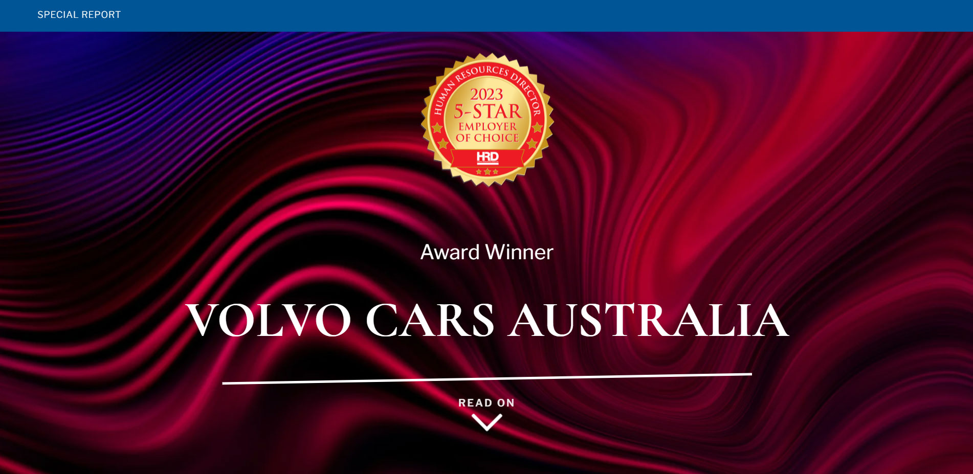 HRD 5-Star Employer of Choice 2023 - VOLVO CAR AUSTRALIA HRD 5-Star ...