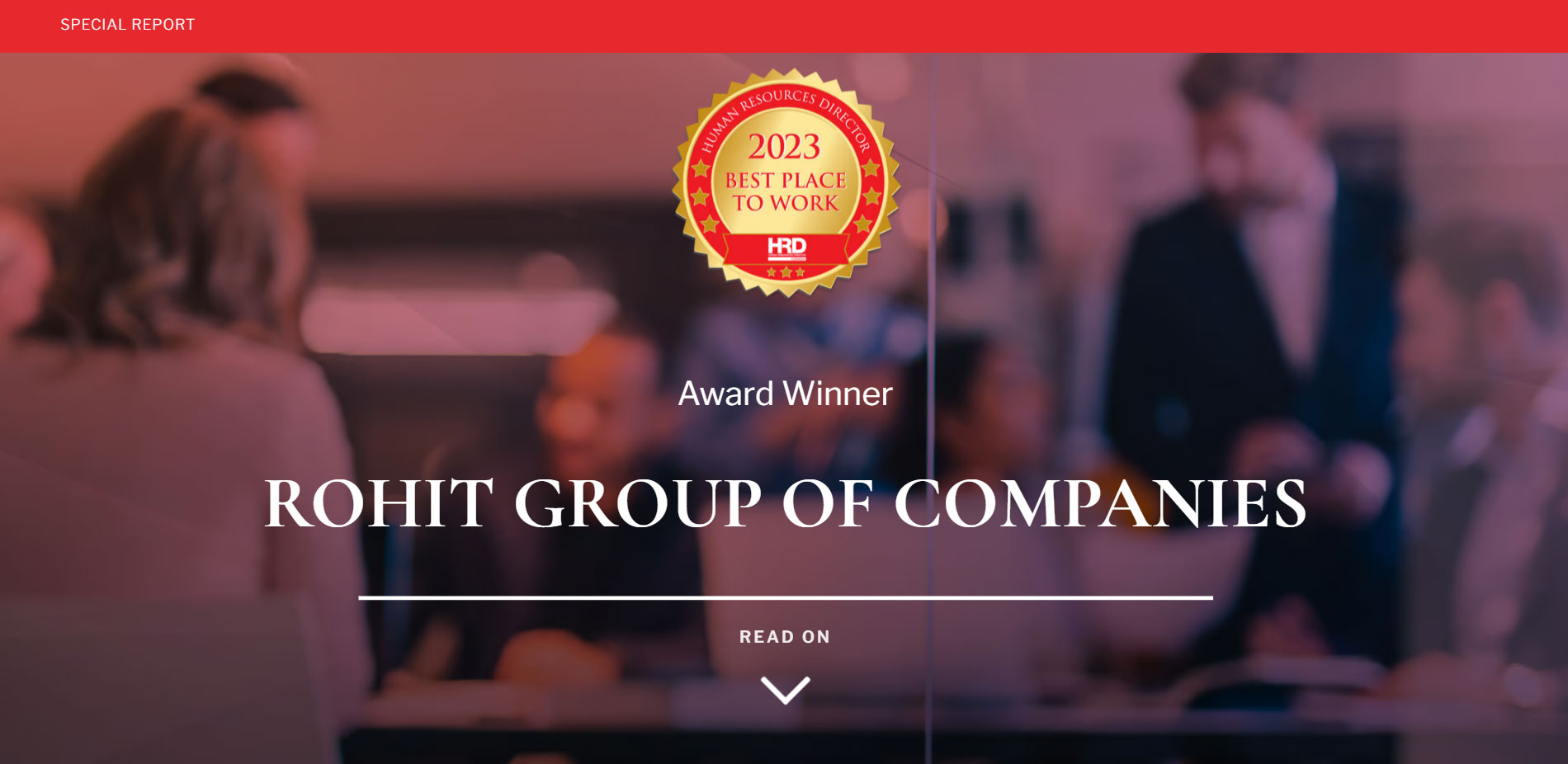 HRDC Best Places to Work 2023 - ROHIT GROUP OF COMPANIES HRDC Best ...