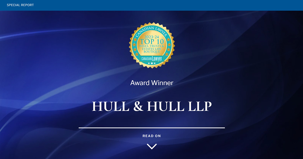 CL Top Wills, Trusts and Estate Law Boutiques 2023 - Hull & Hull LLP CL ...