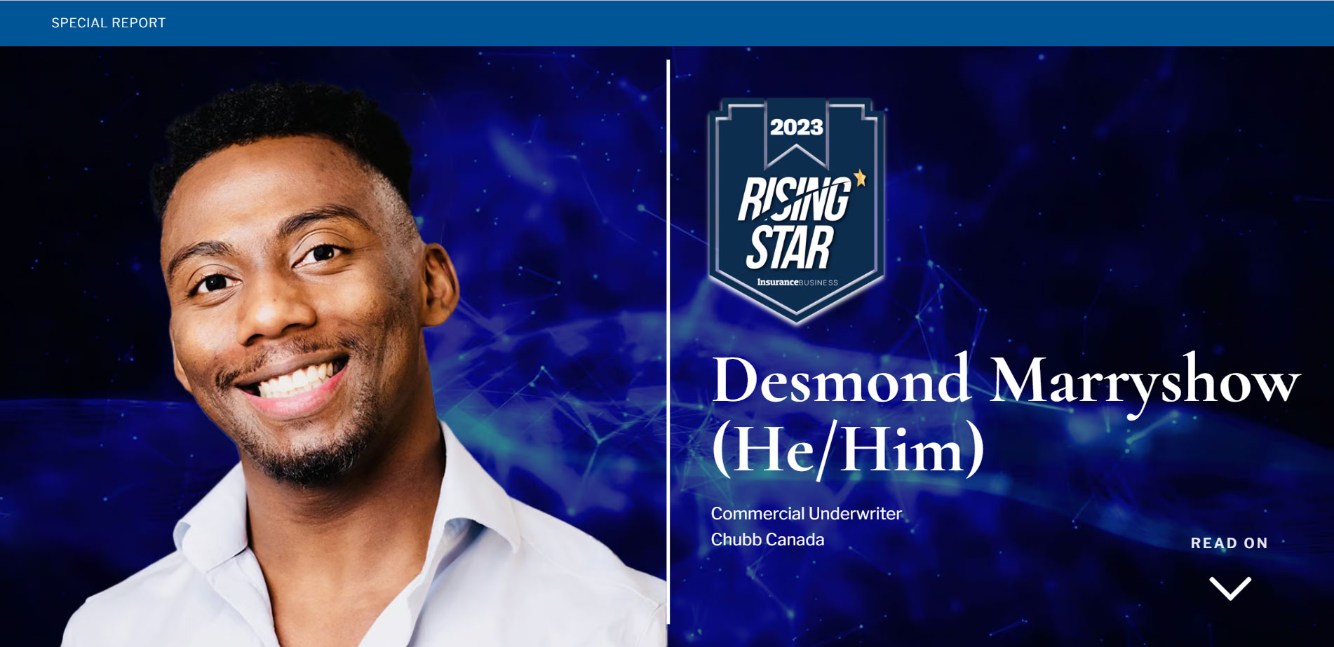 IBC Rising Stars 2023 - Desmond Marryshow IBC Rising Stars 2023 - Desmond Marryshow