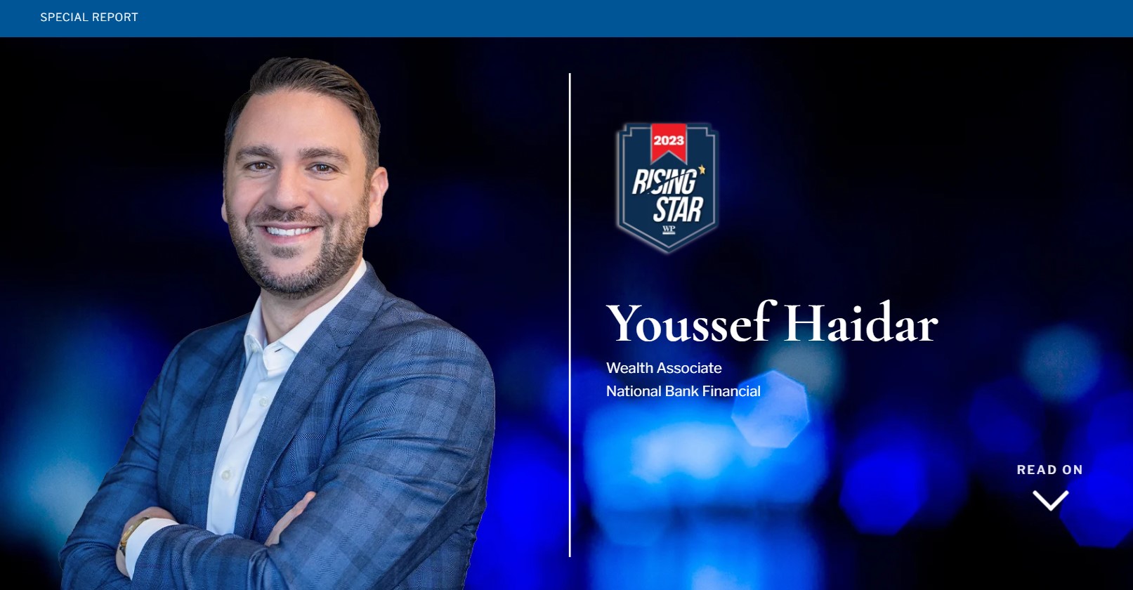 WPC Top 40 Under 40 Rising Stars 2023 - Youssef Haidar WPC Top 40 Under 40 Rising Stars 2023 ...